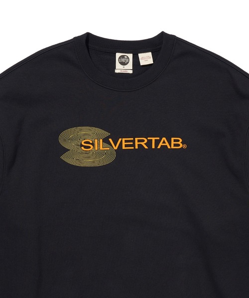 Levi's（リーバイス）の「Levi's/リーバイス SILVERTAB(TM) リラックス クルーネックスウェットシャツ ブラック CAVIAR（スウェット）」 - WEAR