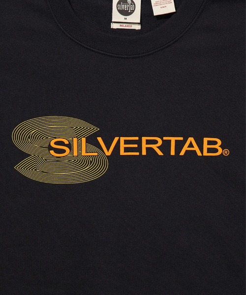 Levi's（リーバイス）の「Levi's/リーバイス SILVERTAB(TM) リラックス クルーネックスウェットシャツ ブラック CAVIAR（スウェット）」 - WEAR