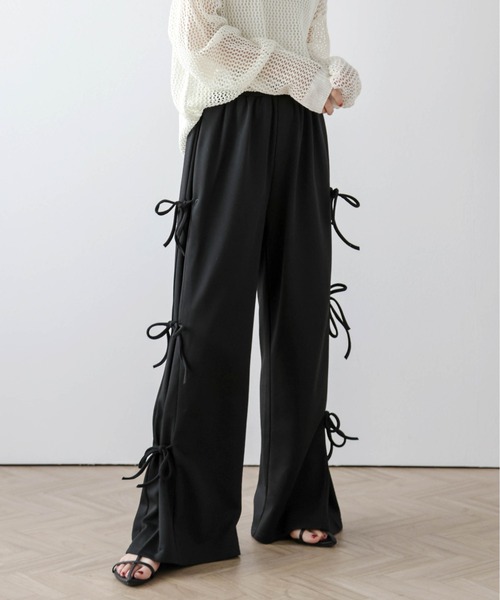 【セール】サイドリボンスウェットパンツ（スウェットパンツ）｜SUGAR BISKET（シュガービスケット）のファッション通販 - ZOZOTOWN