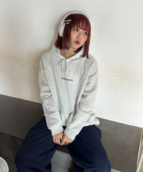 Ada.（エイダ）の「フード付き ワンポイント パーカー（パーカー）」 - WEAR