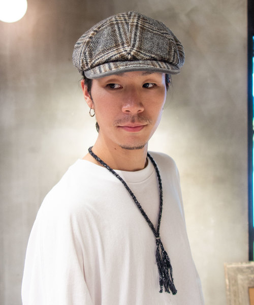 CA4LA（カシラ）の「MOON TWEED 8 HUN（キャスケット）」 - WEAR