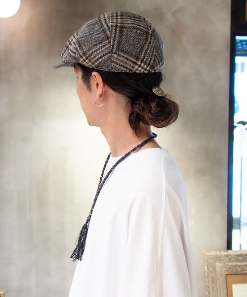 CA4LA（カシラ）の「MOON TWEED 8 HUN（キャスケット）」 - WEAR