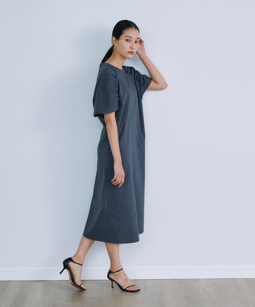 INED（イネド）の「デニムライクワンピース（ワンピース）」 - WEAR