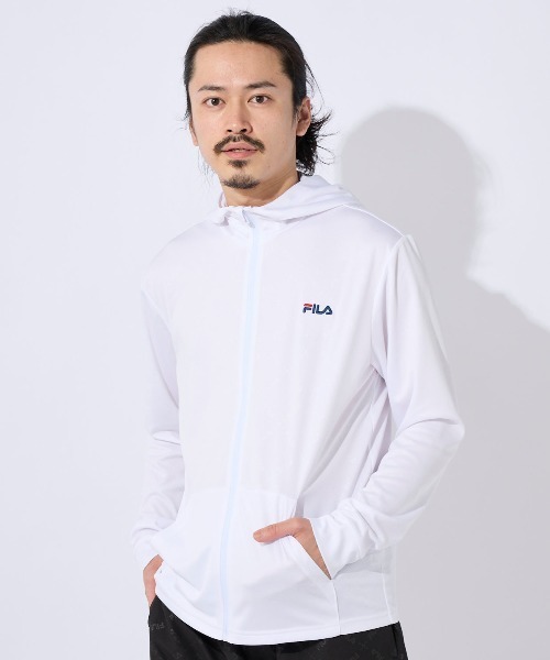 【セール】【FILA:フィラ】エンボスUVパーカー 水陸両用 サウナ サ活（ラッシュガード）｜FILA（フィラ）のファッション通販 - ZOZOTOWN