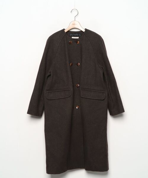 【セール/ブランド古着】ノーカラーコート（ノーカラーコート）｜CHILD WOMAN（チャイルドウーマン）のファッション通販 - ZOZOUSED