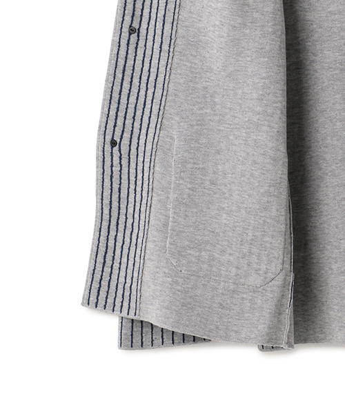 ESTNATION（エストネーション）の「ESTNATION ブークレニットストライプジャケット（テーラードジャケット）」 - WEAR