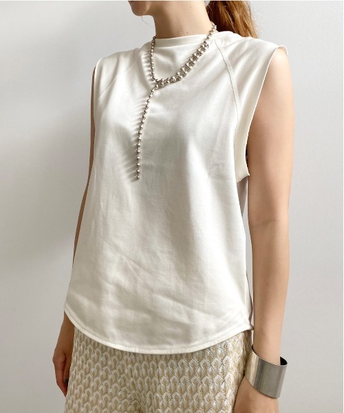 AMERI（アメリ）の「BASIC RAGLAN TANK TOP（Tシャツ/カットソー）」 - WEAR