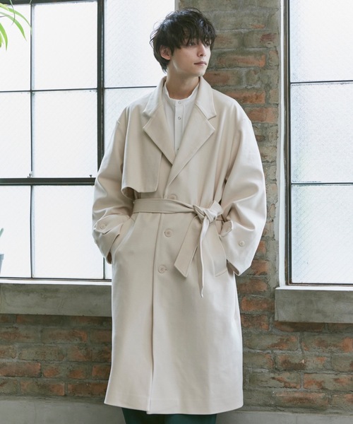 Alpinus（アルピナス）の「Alpinus - gun flap over chester coat / ガンフラップオーバーチェスター ...