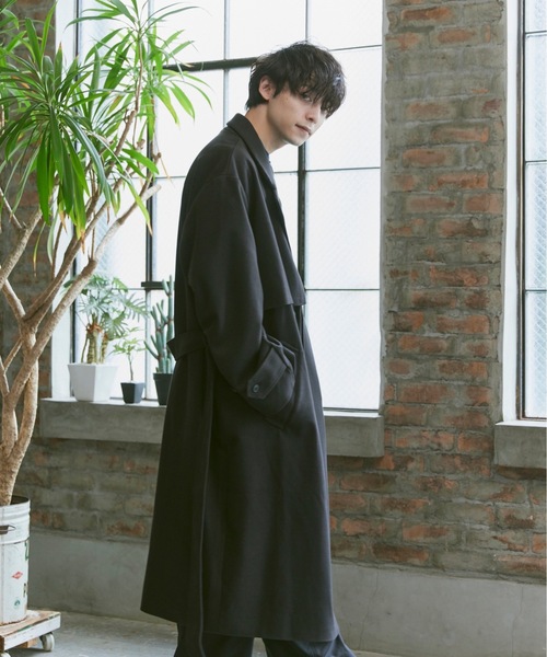 Alpinus（アルピナス）の「Alpinus - gun flap over chester coat / ガンフラップオーバーチェスター ...