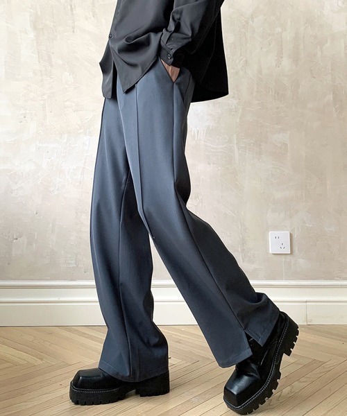 FVLMEN（フルメン）の「【FVLMEN】side slit slacks/サイド スリット スラックス（スラックス）」 - WEAR