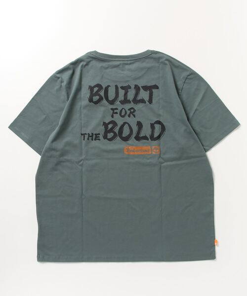 Timberland（ティンバーランド）の「オールジェンダー 半袖 Built for the Bold Tシャツ（Tシャツ/カットソー ...