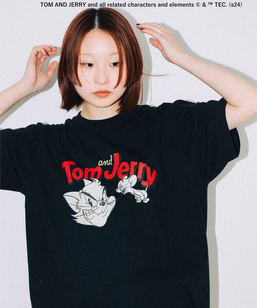 BEAMS（ビームス）の「BEAMS / TOM and JERRY Print T-Shirt（Tシャツ/カットソー）」 - WEAR