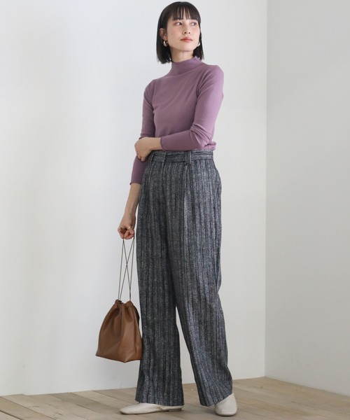 プチハイネックカットオフニットトップス（ニット/セーター）｜select MOCA（セレクトモカ）のファッション通販 - ZOZOTOWN