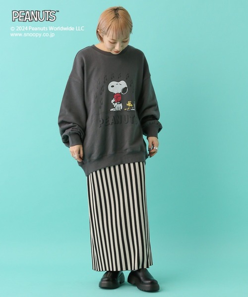 LEPSIM（レプシィム）の「【PEANUTS】スウェットプルオーバー 101900（スウェット）」 - WEAR