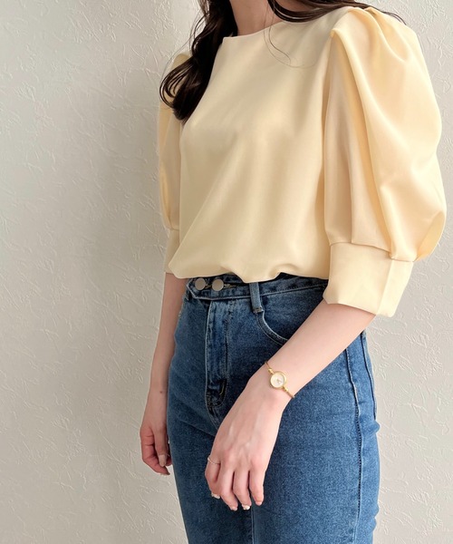 ISOOK（アイスー）の「【ZOZOTOWN限定】Puffsleeve blouse / パフスリーブブラウス（シャツ/ブラウス）」 - WEAR