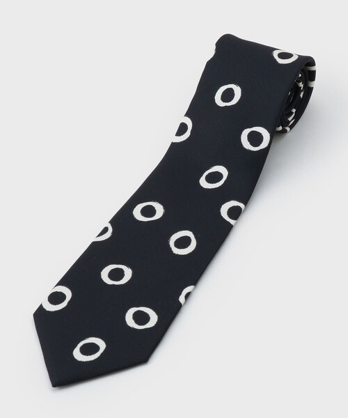 【NEW】フォーティーカラッツ アンド ゴーニーゴ（40CARATS&525）/手書きサークルドットネクタイ 手書きサークルドットネクタイ（ネクタイ）｜40ct＆525（フォーティー