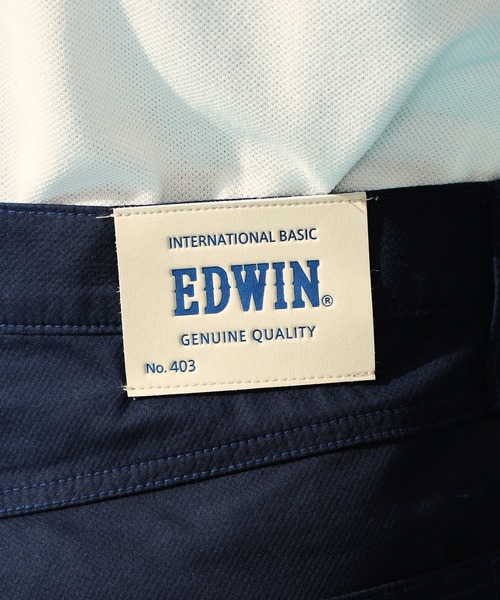 EDWIN（エドウィン）の「EDWIN エドウィン 【涼】 403 COOL レギュラーストレート デニムパンツ ジーンズ【梅雨対策/速乾/ドライタッチ/蒸れにくい/軽量】（その他パンツ ...