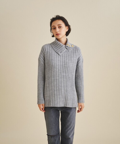GRACE CLASS（グレースクラス）の「オフタートルリブニット（ニット/セーター）」 - WEAR