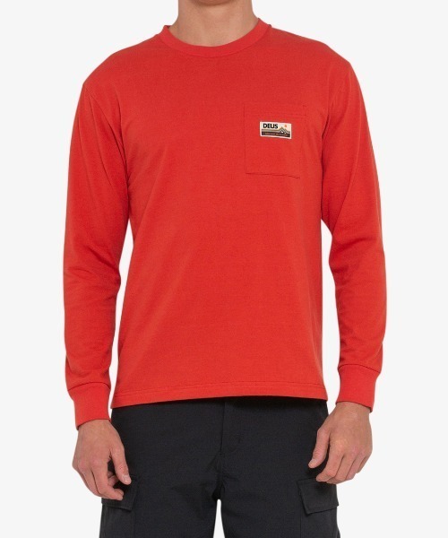 DEUS EX MACHINA（デウスエクスマキナ）の「TANGO POCKET LS TEE（Tシャツ/カットソー）」 - WEAR