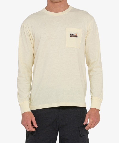 DEUS EX MACHINA（デウスエクスマキナ）の「TANGO POCKET LS TEE（Tシャツ/カットソー）」 - WEAR