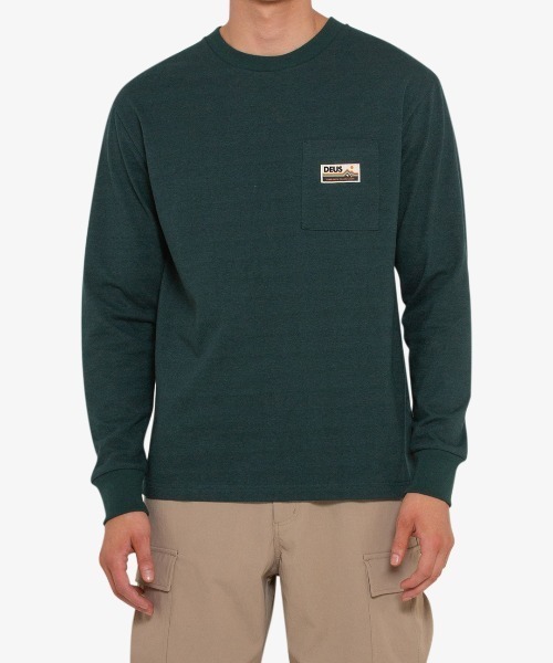 DEUS EX MACHINA（デウスエクスマキナ）の「TANGO POCKET LS TEE（Tシャツ/カットソー）」 - WEAR