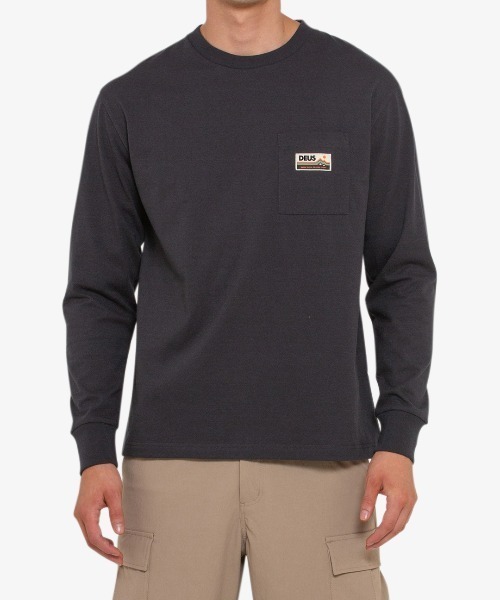 DEUS EX MACHINA（デウスエクスマキナ）の「TANGO POCKET LS TEE（Tシャツ/カットソー）」 - WEAR
