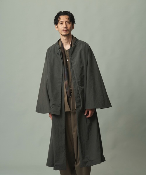 和ROBE（ワローブ）の「【2025年新春の和ROBE】TONBI COAT（ノーカラーコート）」 - WEAR