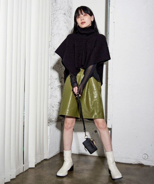 Y/lim（イリム）の「Y/lim ネックウォーマーケープベスト（ベスト）」 - WEAR