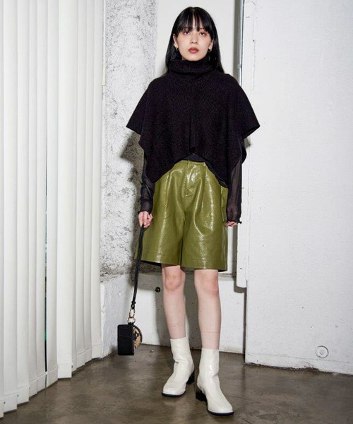 Y/lim（イリム）の「Y/lim ネックウォーマーケープベスト（ベスト）」 - WEAR