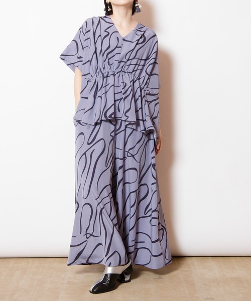 セール】プリントフレアーパンツ（その他パンツ）｜OSMOSIS