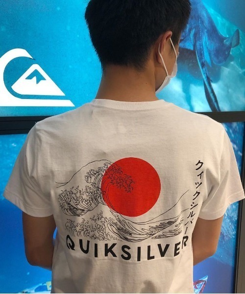 Quiksilver（クイックシルバー）の「M&W JAPAN ST/クイックシルバー 半袖 Tシャツ バックプリント（Tシャツ/カットソー ...