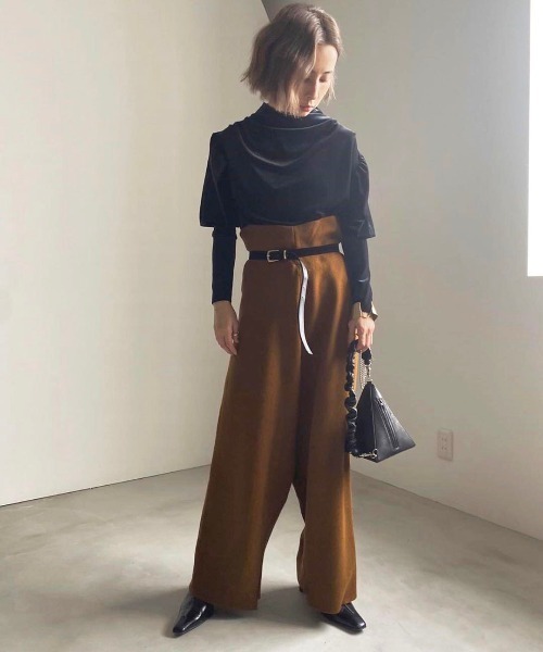 AMERI（アメリ）の「SHORT LEG KNIT PANTS（その他パンツ）」 - WEAR