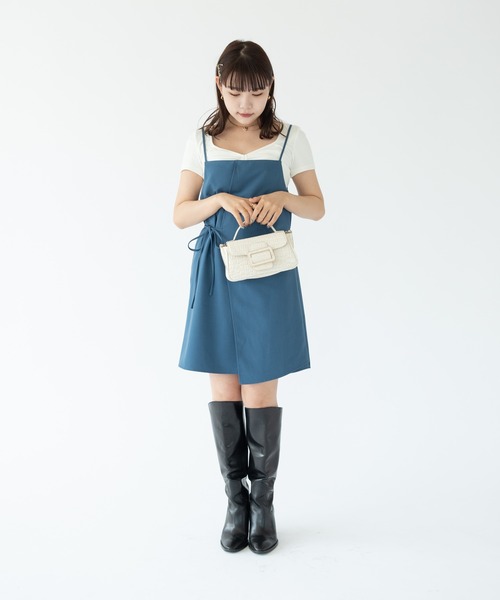 VRIA CHARME（バリアシャルム）の「【VRIA CHARME】サイドリボンワンピース（ワンピース）」 - WEAR