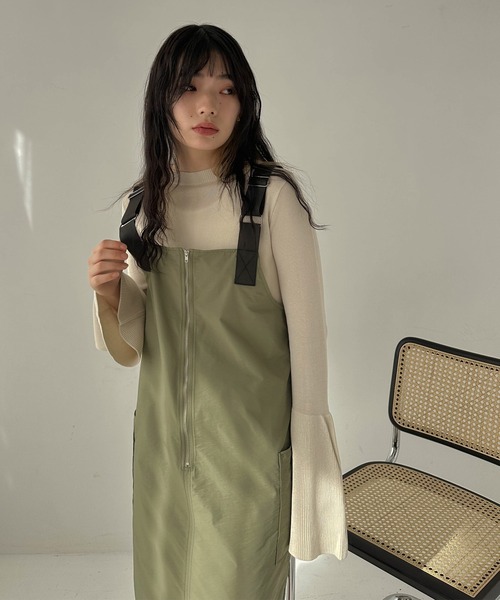 hellam（へラム）の「ミリタリージャンパースカート（ジャンパースカート）」 - WEAR