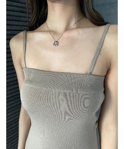 ENVYM（アンビー）の「カラーニットタイトキャミOP（ワンピース）」 - WEAR