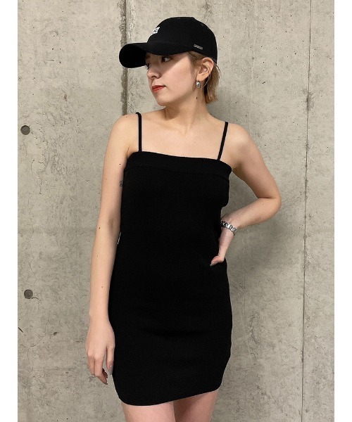 ENVYM（アンビー）の「カラーニットタイトキャミOP（ワンピース）」 - WEAR