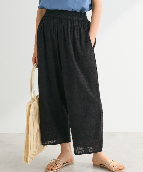 Green Parks（グリーンパークス）の「インド綿 ジャガードイージーパンツ（その他パンツ）」 - WEAR