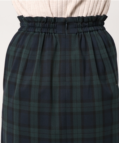 STUDIOUS（ステュディオス）の「【STUDIOUS】アソートチェックミディースリットスカート（スカート）」 - WEAR