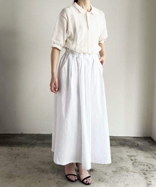 【セール】COMMONWARE:ケーブルニットポロS/S（ポロシャツ）｜COMMON WARE（コモンウェアー）のファッション通販 - ZOZOTOWN
