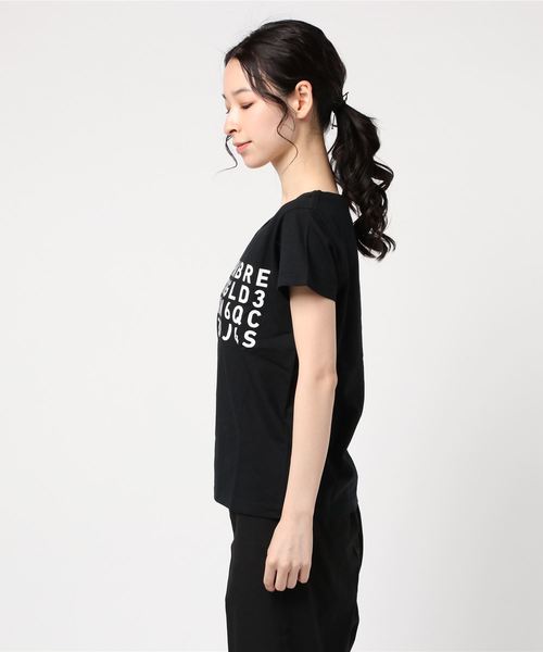 KLON（クローン）の「KLON Tshirts SERIAL NUMBER FOUR LINES BLACK（Tシャツ/カットソー）」 - WEAR