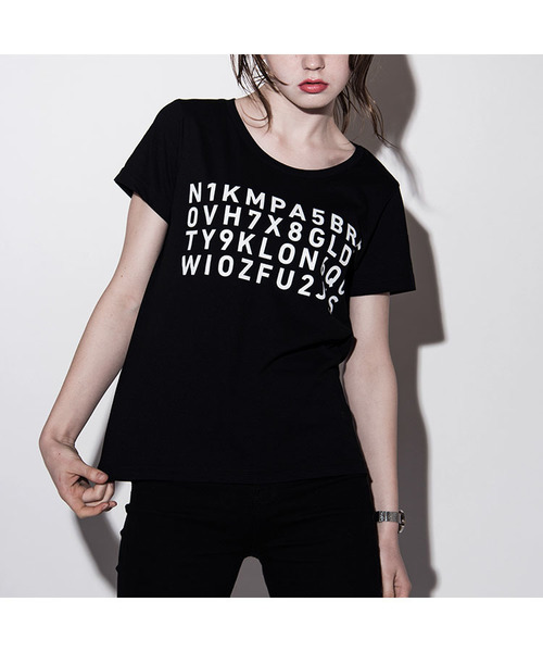 KLON（クローン）の「KLON Tshirts SERIAL NUMBER FOUR LINES BLACK（Tシャツ/カットソー）」 - WEAR