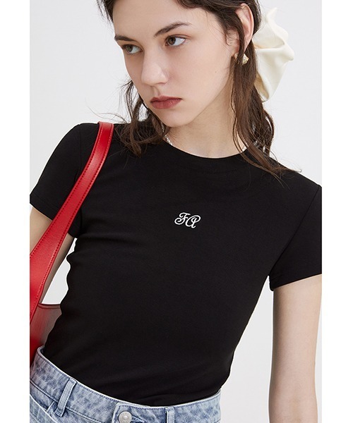 Fano Studios（ファノ ストゥディオズ）の「【Fano Studios】Embroidered letter slim T ...