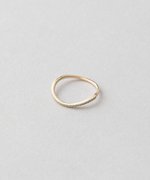 Jouete（ジュエッテ）の「[レイヤー] K10YG リング ダイヤモンド（リング）」 - WEAR