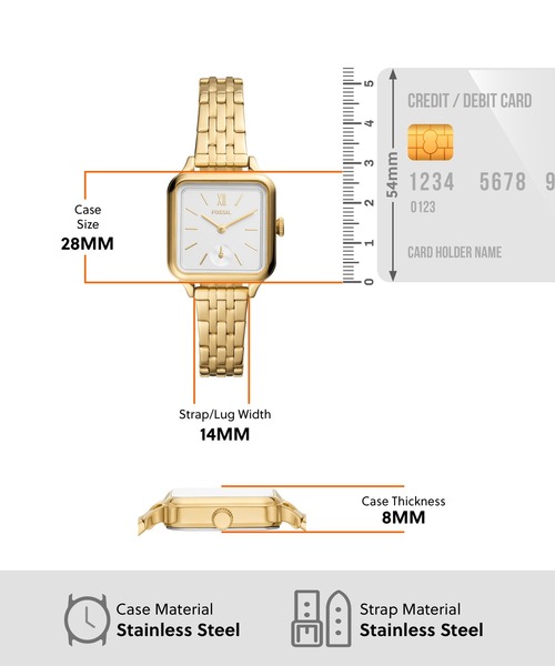 FOSSIL（フォッシル）の「Colleen BQ3832（アナログ腕時計）」 - WEAR
