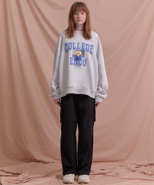 ENOU（エノウ）の「【ENOU】WIDE CARGO STRING PANTS / エノウ ストリング ワイド カーゴパンツ（カーゴパンツ ...