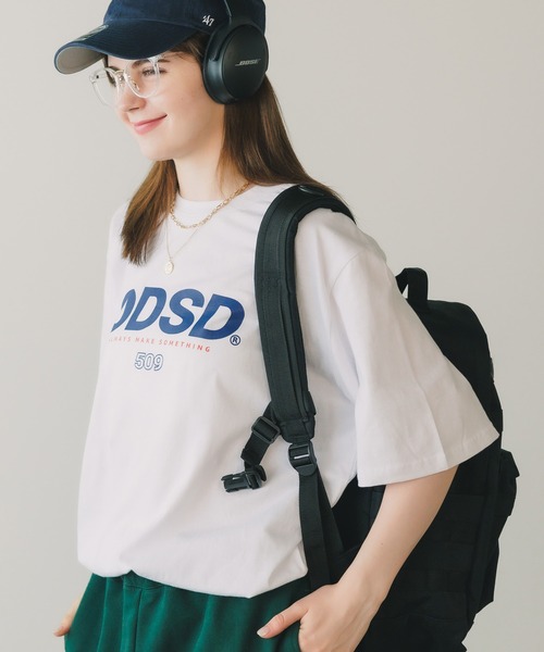 ODD STUDIO（オッドスタジオ）の「ODD STUDIO/オッドスタジオ Lady's Odsd Logo T-shirt Tシャツ（T ...
