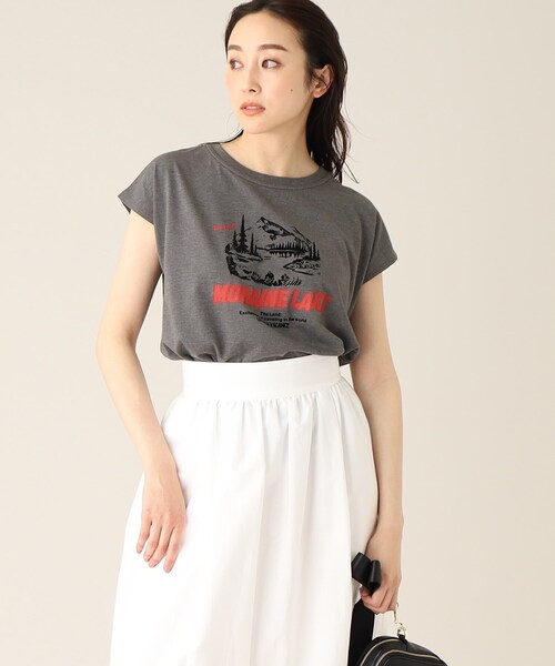 TICCA（ティッカ）の「【TICCA】MORAINE フレンチTシャツ（Tシャツ/カットソー）」 - WEAR