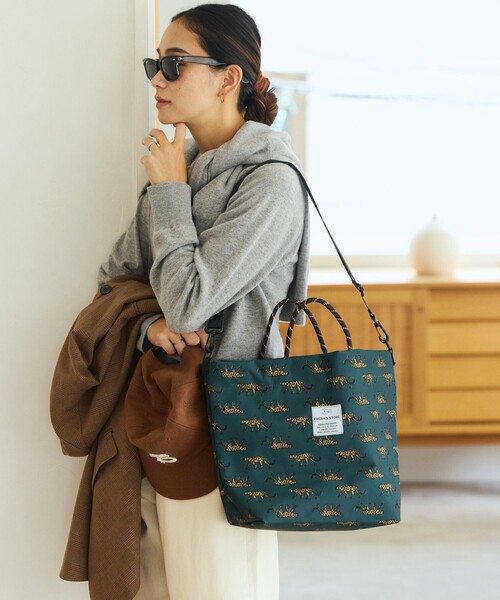 KiU（キウ）の「KiU×FREAK'S STORE/キウ×フリークスストア 別注 2WAY 600D TOTE BAG 600D トートバッグ（トートバッグ）」 - WEAR