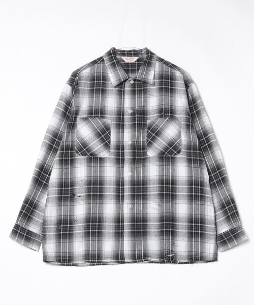 C.E.L.STORE（セルストア）の「DAN RIVER / ダンリバー WORN-OUT CHECK SHIRT ウォーンアウト チェック ...