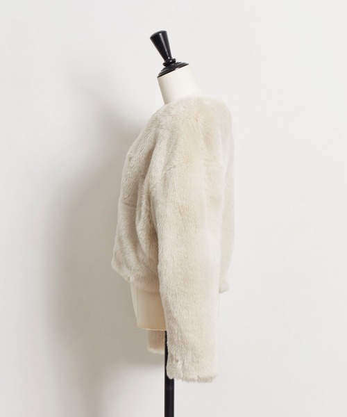 【ブランド古着】ノーカラージャケット（ノーカラージャケット）｜Noela（ノエラ）のファッション通販 - ZOZOUSED